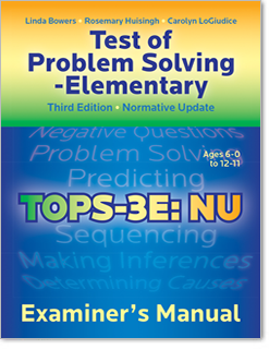 Test of Problem Solving 3 Elementary: Normative Update | TOPS-3E: NU | PAR